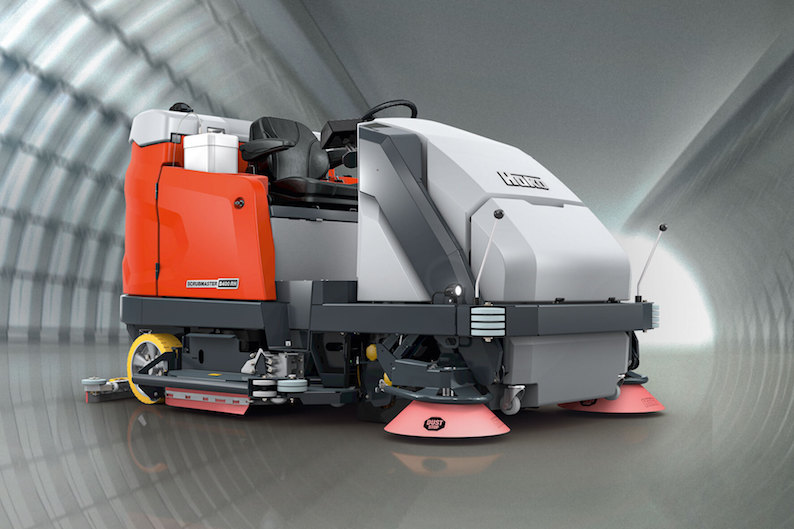 New ride-on Scrubmaster B400 R series cleans extra-large areas with ...
