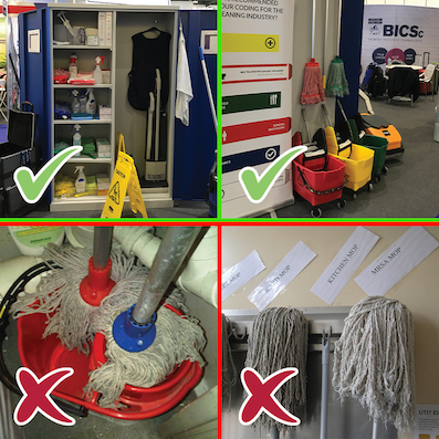We need to talk about colour coding for cleaning and hygiene, says ...