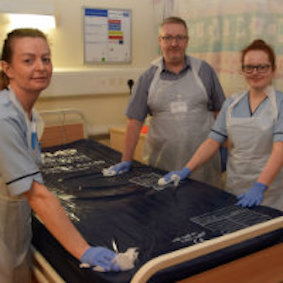 NHS office staff tell how they volunteered to help cleaning colleagues ...